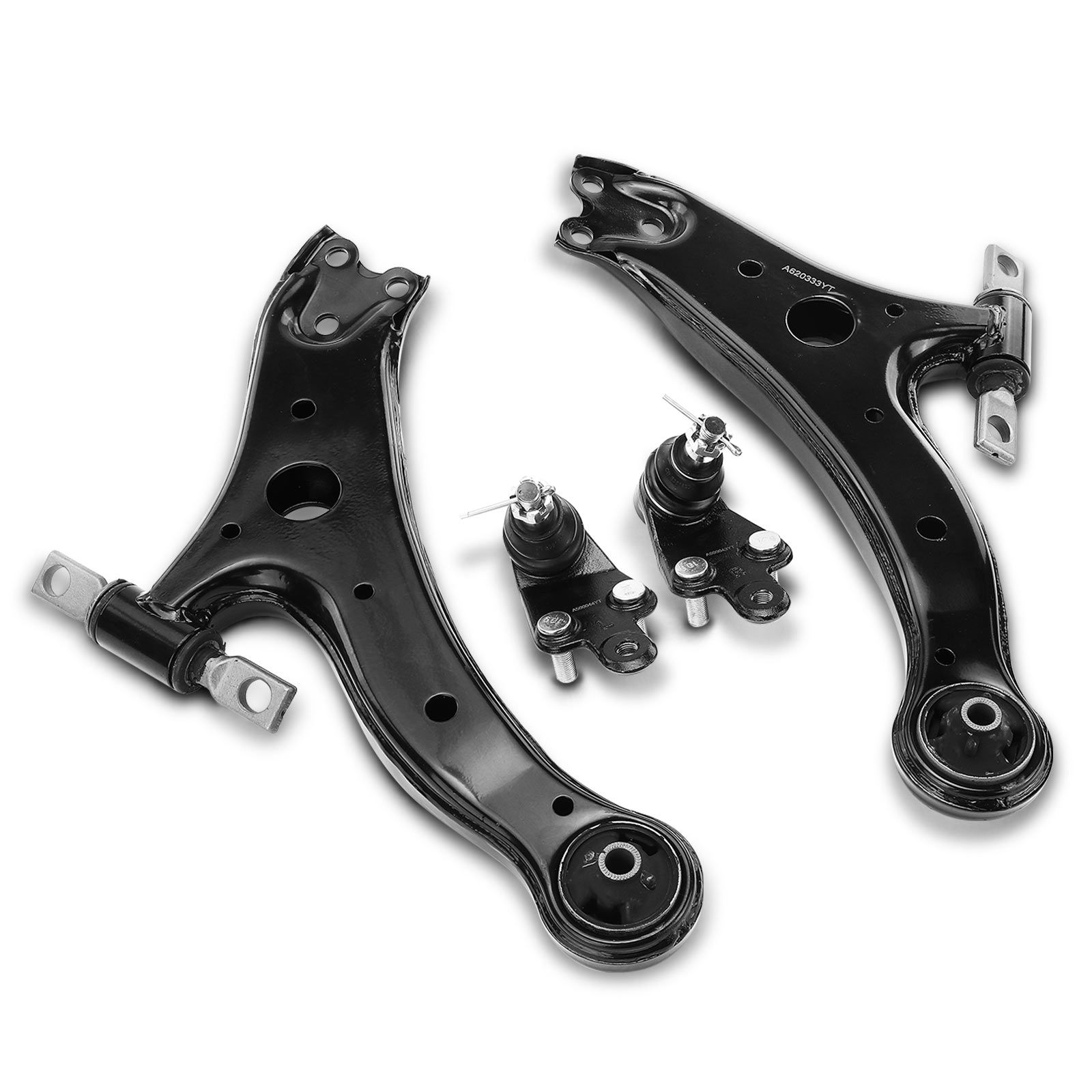 4 Pcs Control Arm with Ball Joint Assembly for Toyota Camry Avalon 05 ...