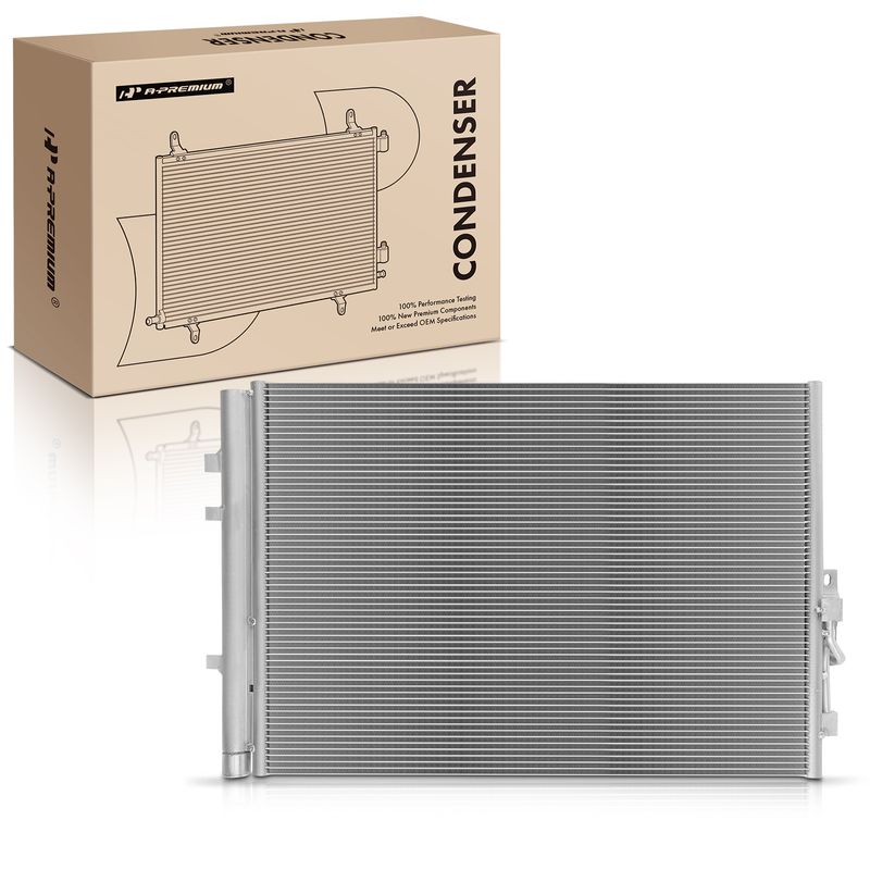 AC Condenser with Receiver Drier for BMW X3 F25 2011-2012 L6 3.0L | A ...