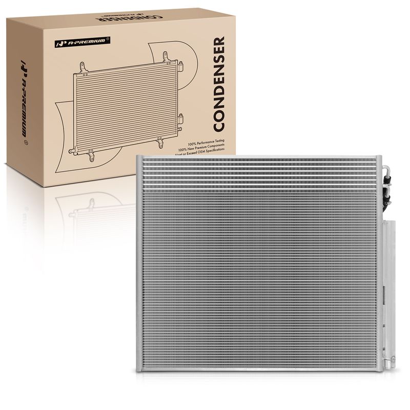 AC Condenser with Receiver Drier for Toyota Tundra 2010-2018 Sequoia ...