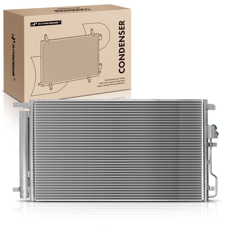 AC Condenser with Receiver Drier for 2019 Kia Sportage | A-Premium