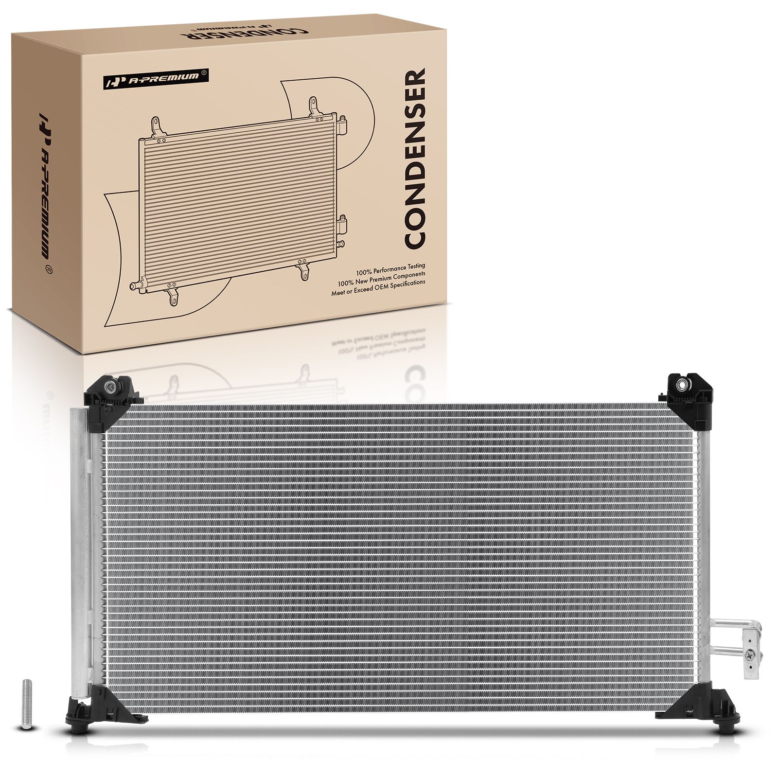 AC Condenser with Receiver Drier for Chevy Silverado 1500 GMC Sierra ...