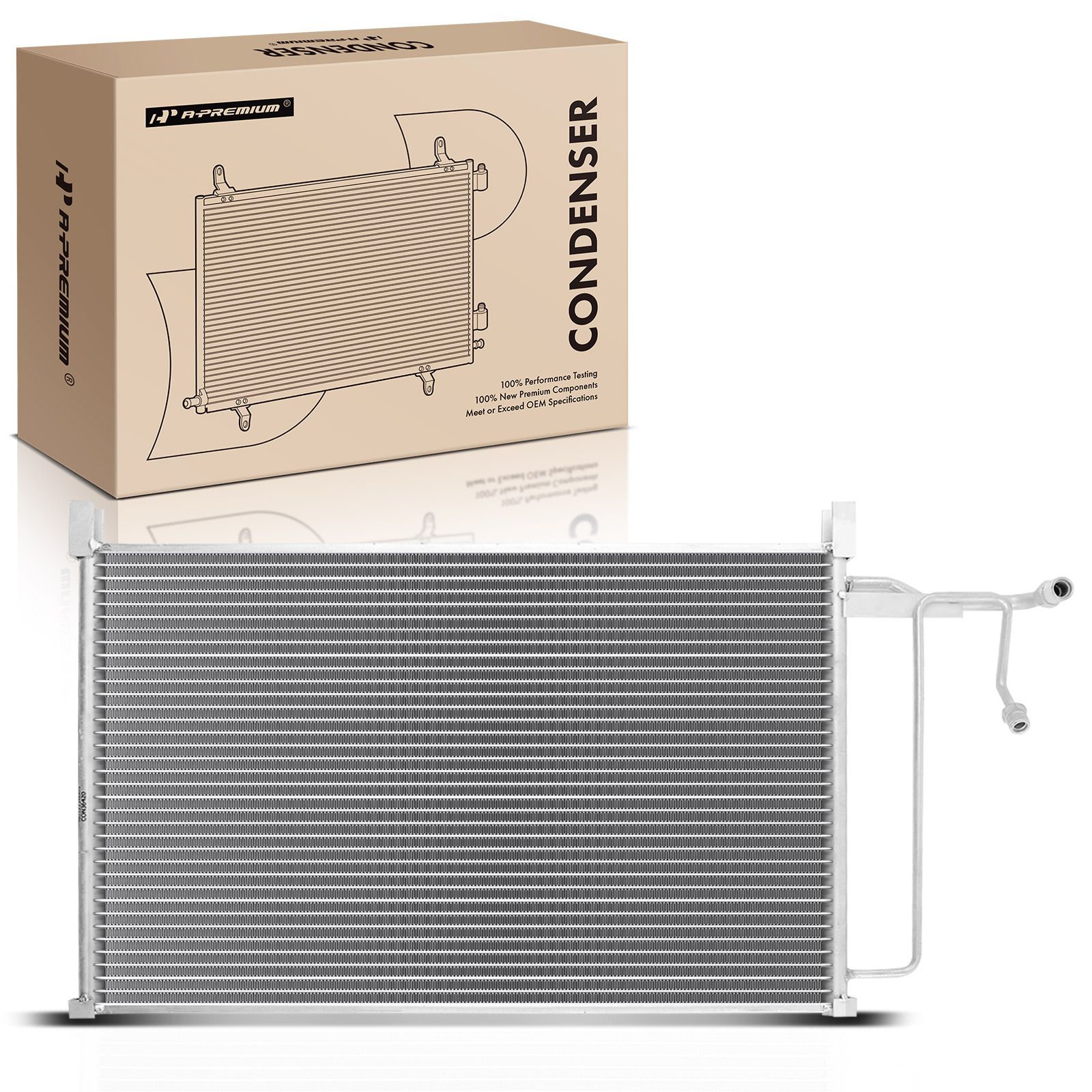 AC Condenser without Receiver Drier for Chevrolet Blazer K10 GMC K1500 ...