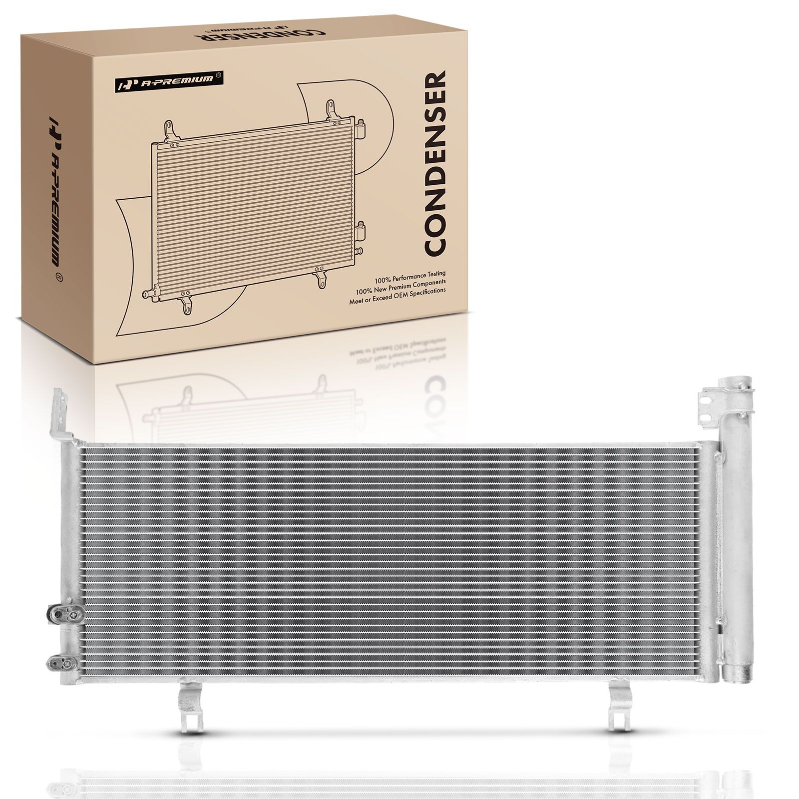 AC Condenser with Receiver Drier for Toyota Camry 2007-2011 L4 2.4L | A ...