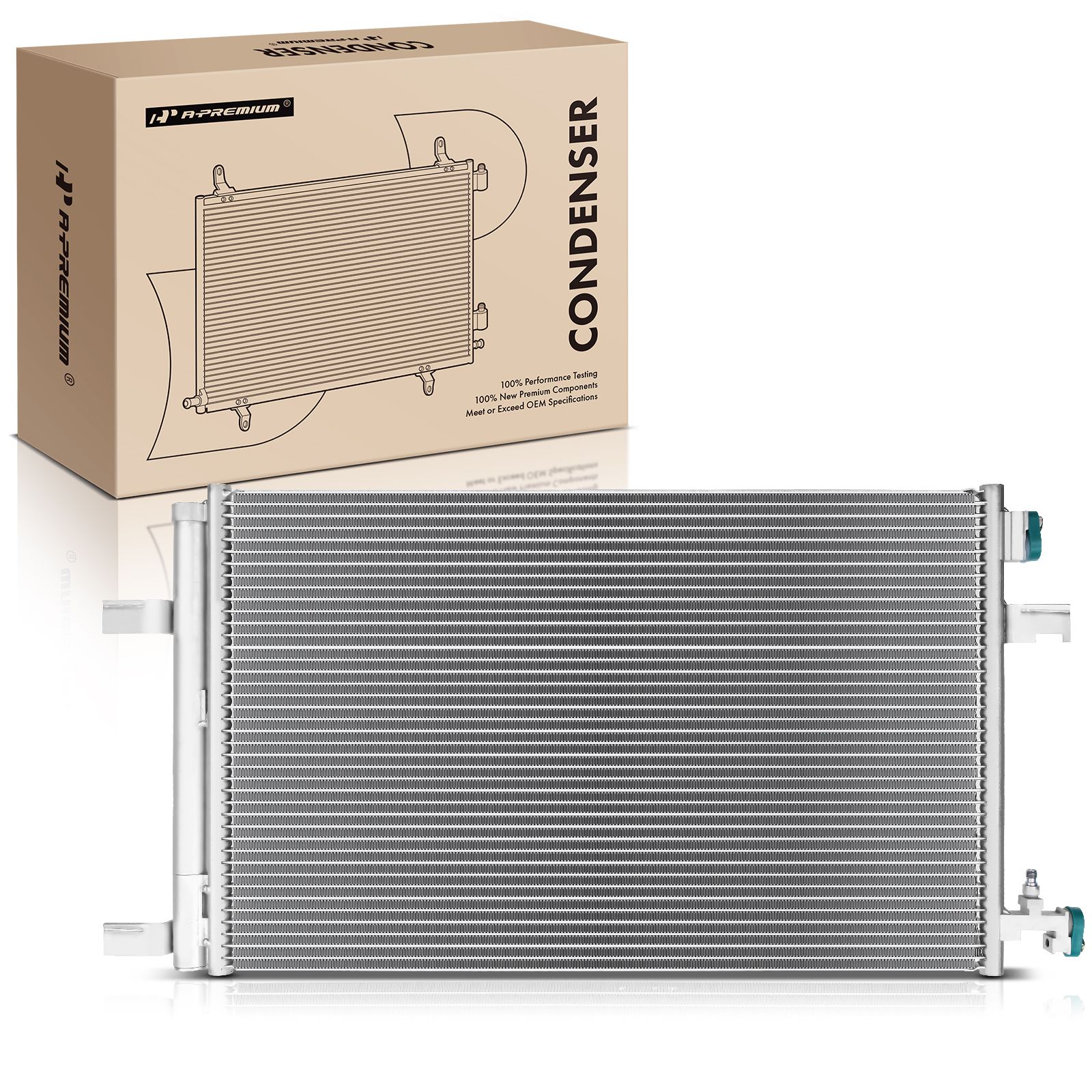 AC Condenser with Receiver Drier for Chevrolet Impala Cruze Buick Regal ...