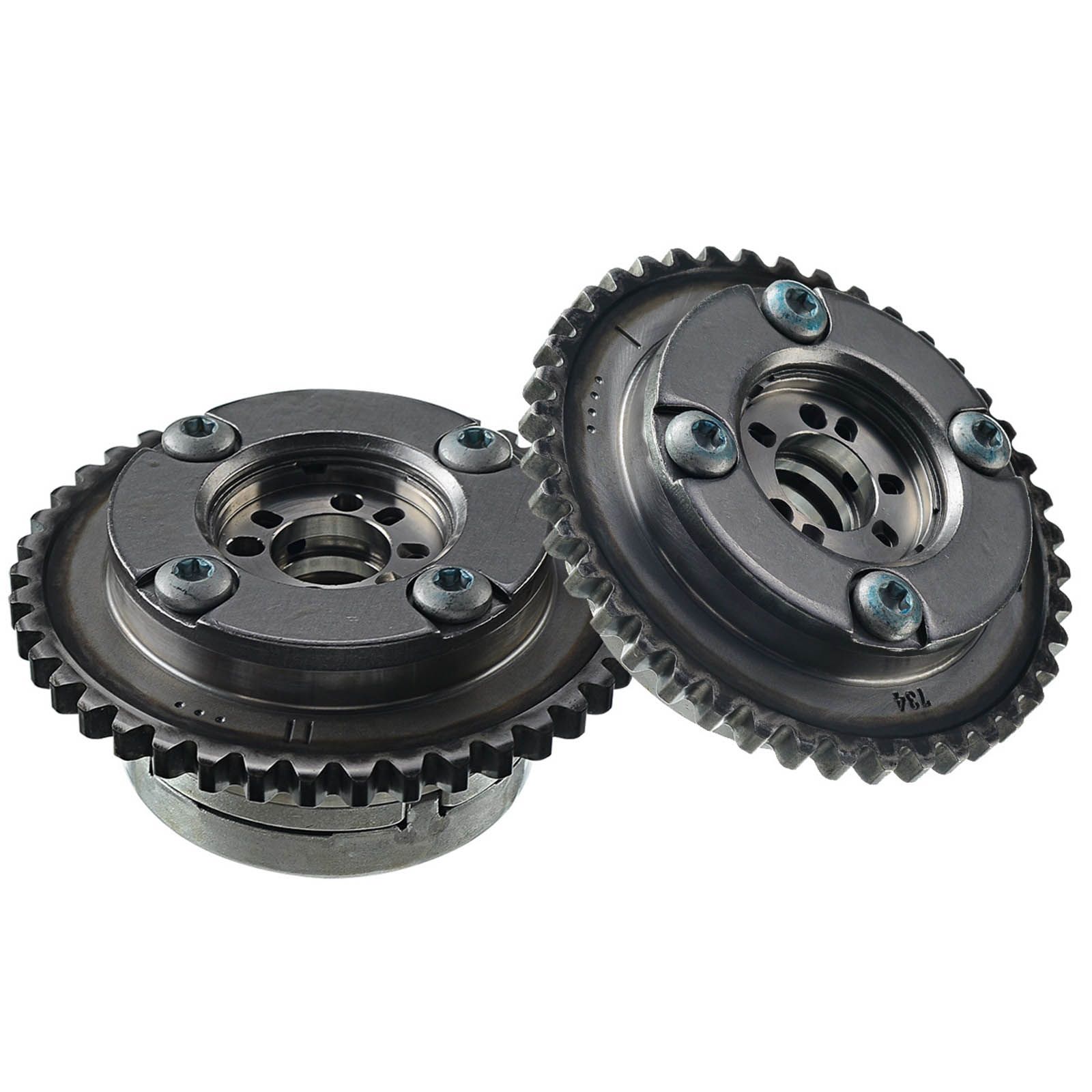 2 Pcs Intake & Exhaust Camshaft Adjuster for Mercedes-Benz C300 CLA250 ...