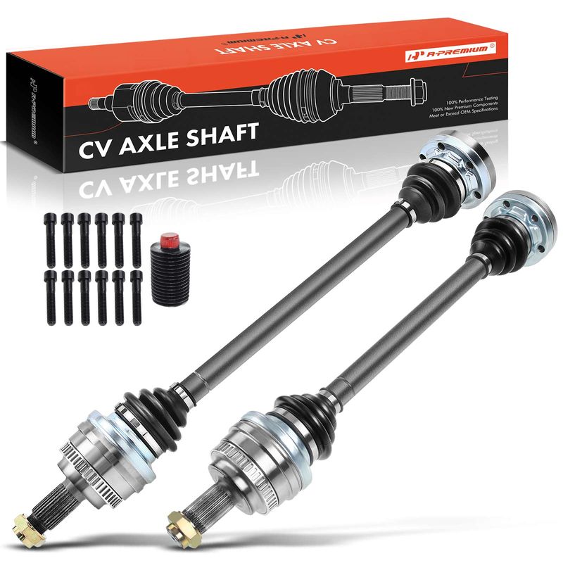 2 Pcs Rear CV Axle Shaft Assembly for BMW E36 E46 323Ci 323i 323is ...