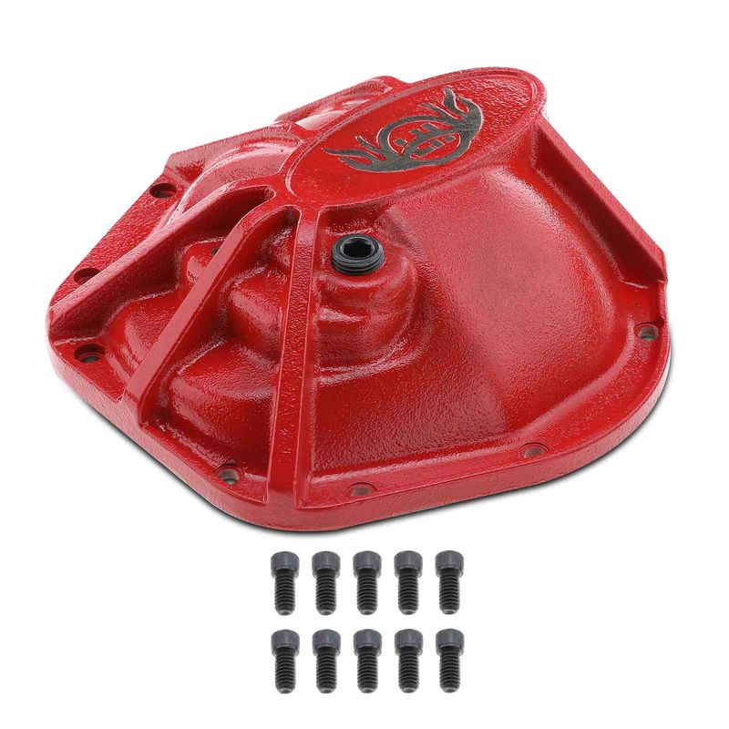 Front Differential Cover w/ 10 Bolts for Jeep Wrangler 1997-2017 Dana ...