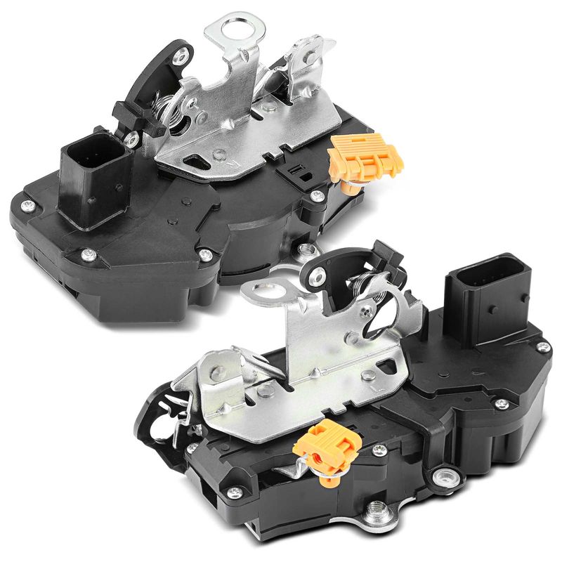 2 Pcs Front Door Lock Actuator for Chevy Silverado 1500 GMC Sierra ...