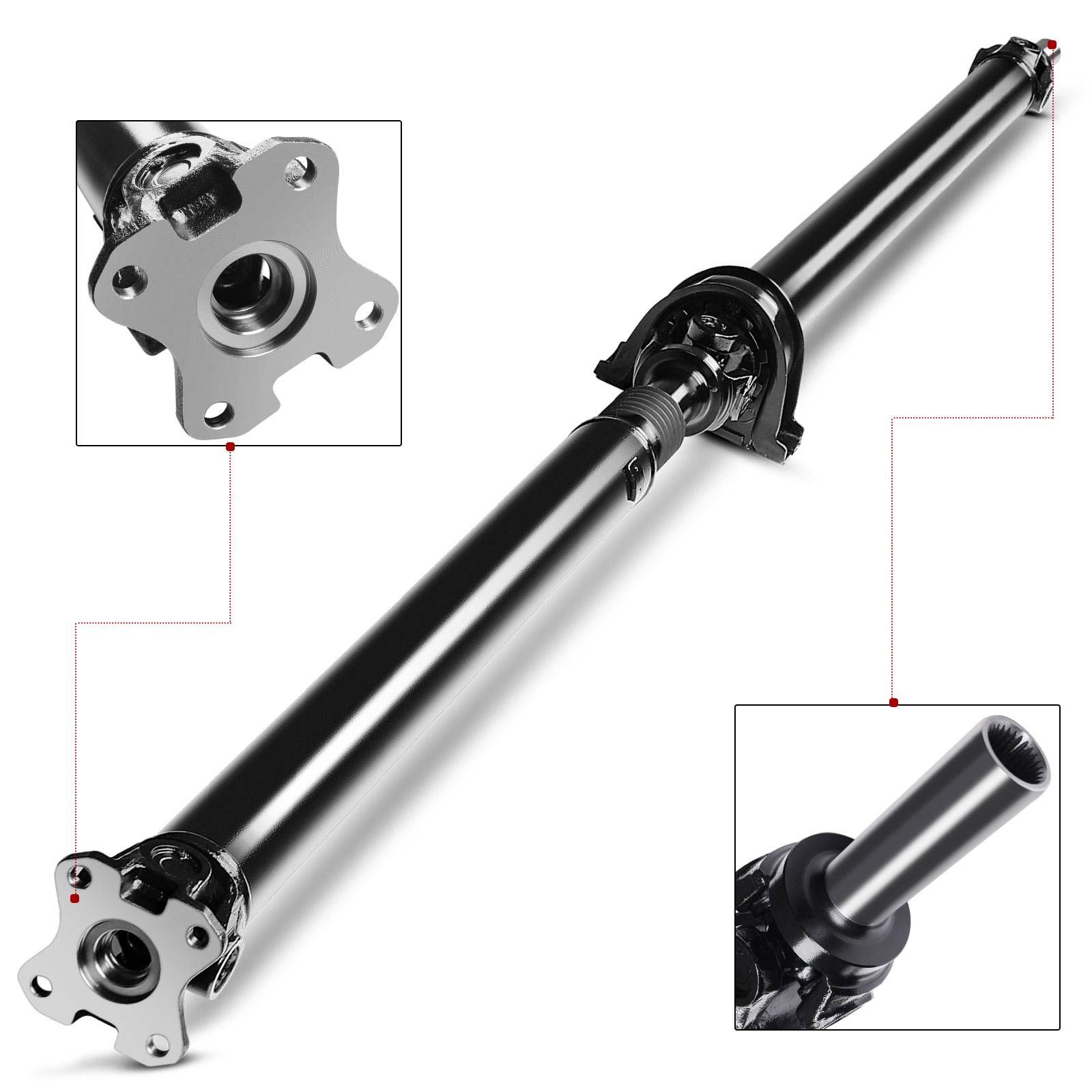 Driveshaft Prop Shaft Assembly for Ford F-150 F150 2004-2008 4.6L 5.4L ...