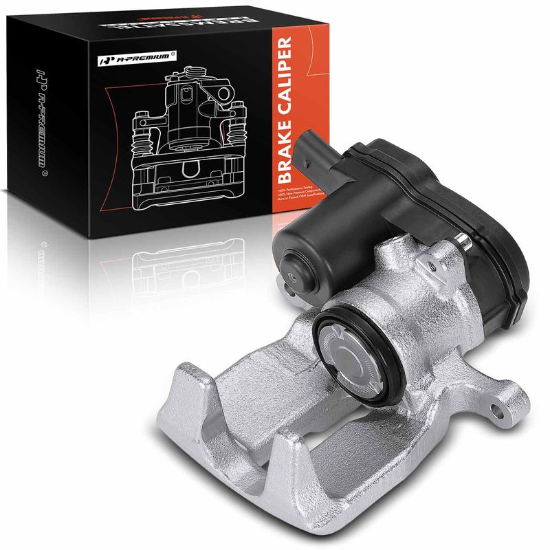 Rear Driver Brake Caliper with Electric Parking Actuator for Audi A4 A5 ...