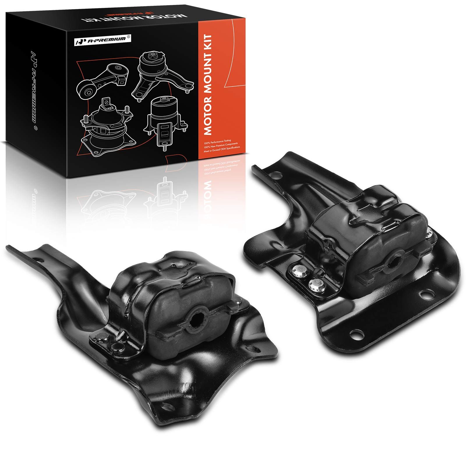 2 Pcs Front Engine Motor Mount for Ford F-150 1997 F-250 1997-1999 ...