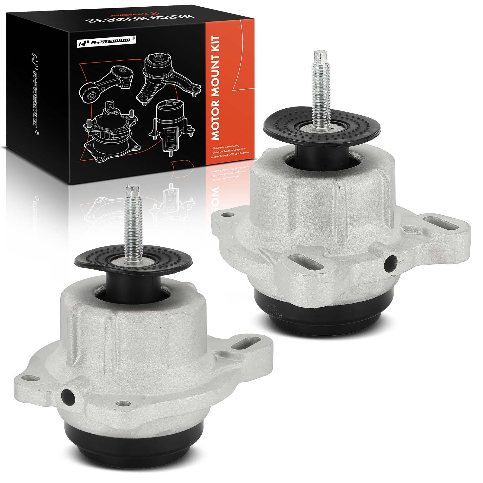 2 Pcs Front Engine Motor Mount for Ford Transit-150 250 350 2015-2019 ...