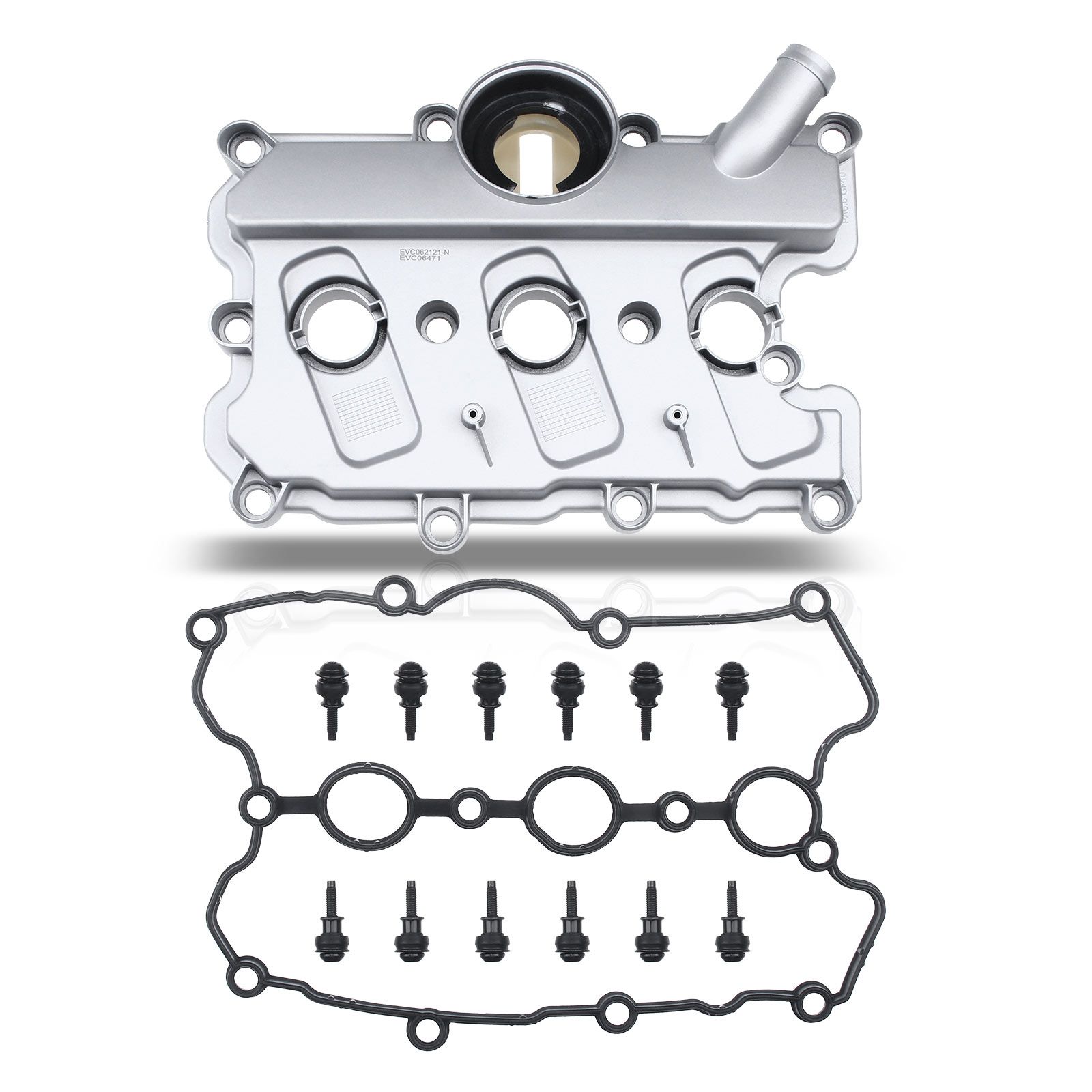 Driver Engine Valve Cover with Gasket for Audi A4 Quattro A5 A6 Q5 Q7 ...