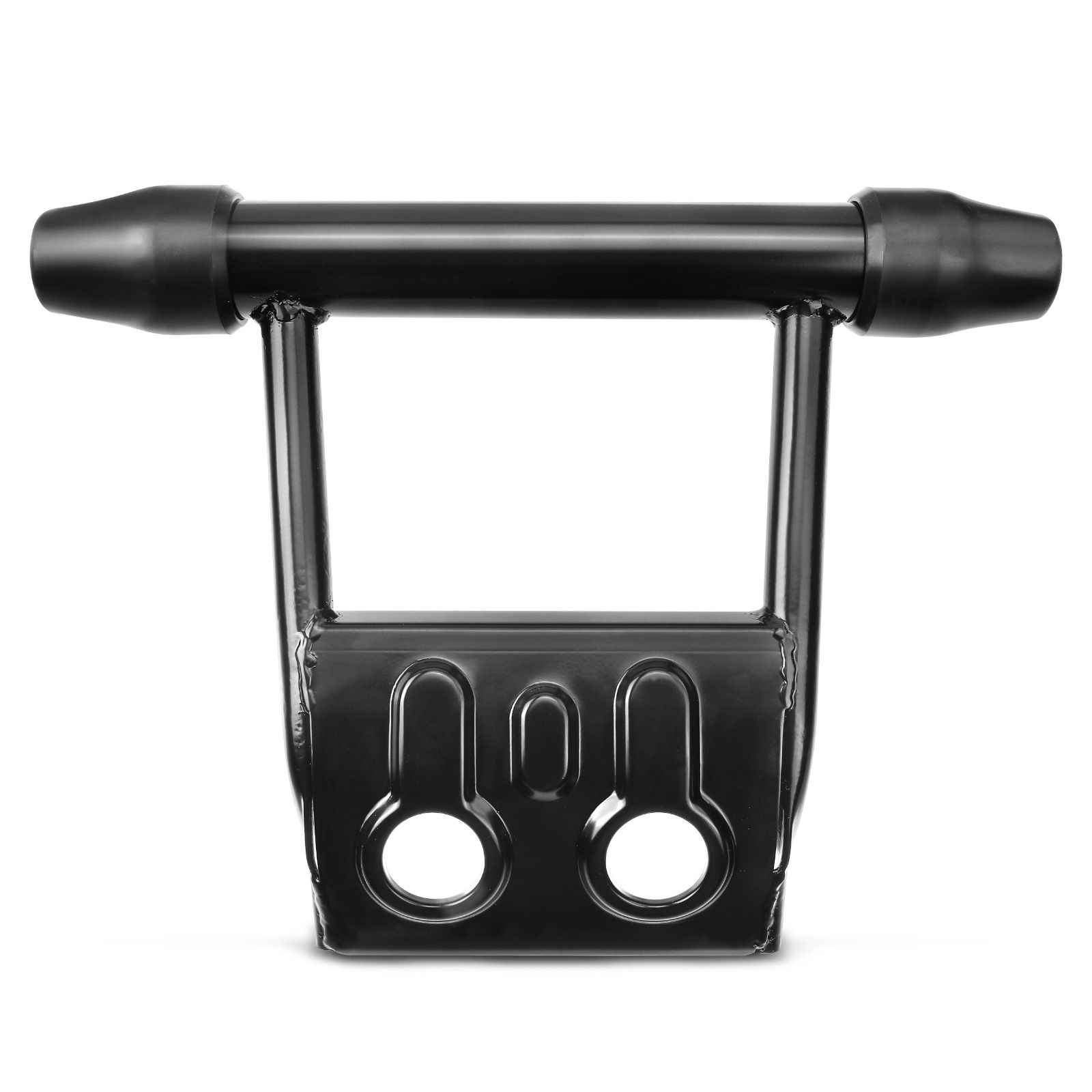 Black Front Bumper Guard with Rubber End Caps for Yamaha Banshee 350 ...