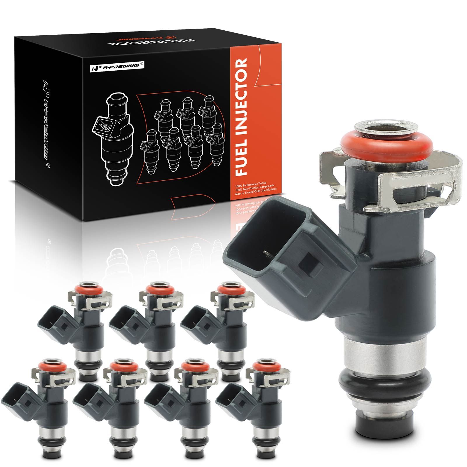 8 Pcs Fuel Injector for Chevrolet Silverado 1500 Tahoe GMC Yukon ...