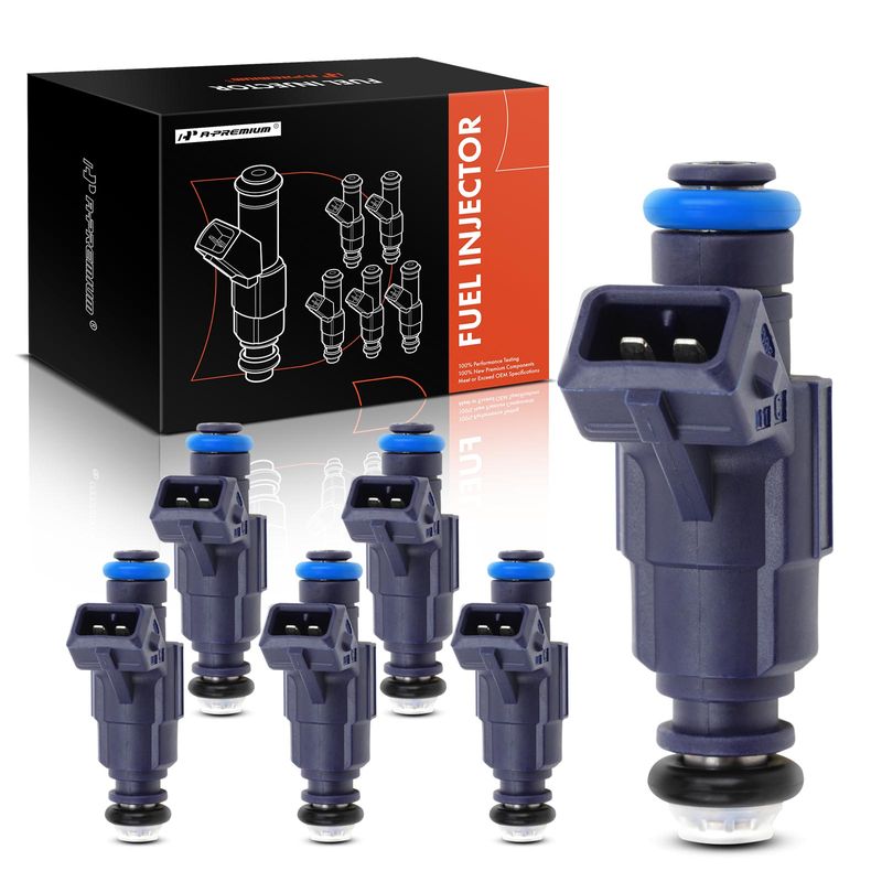 6 Pcs Fuel Injectors for Ford Explorer Ranger Mazda Mercury 2001-2002 ...