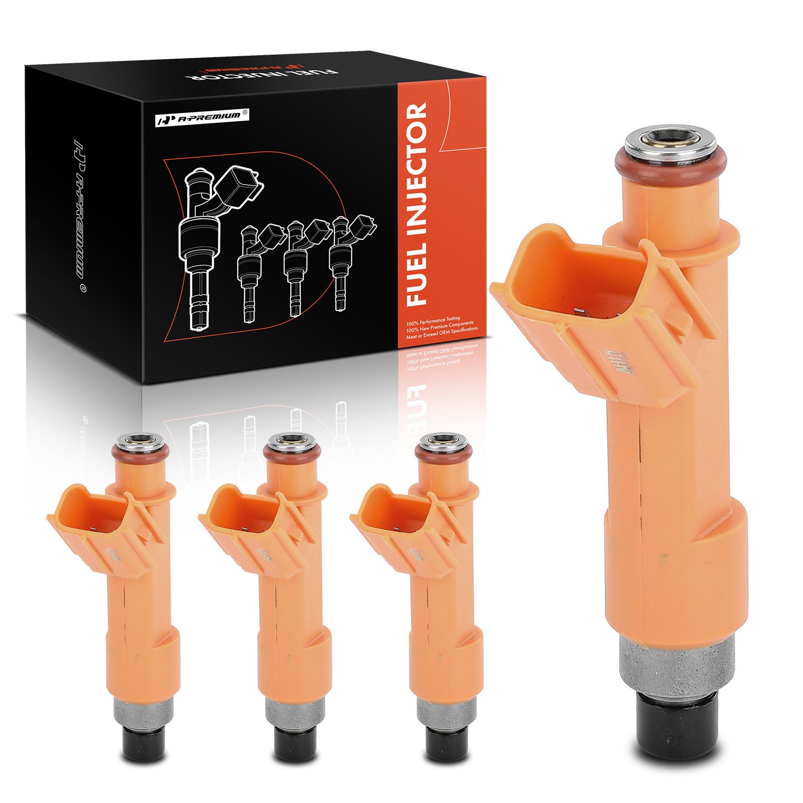 4 Pcs Fuel Injector for Toyota Camry 2003-2011 Lexus HS250h 2010-2012 ...