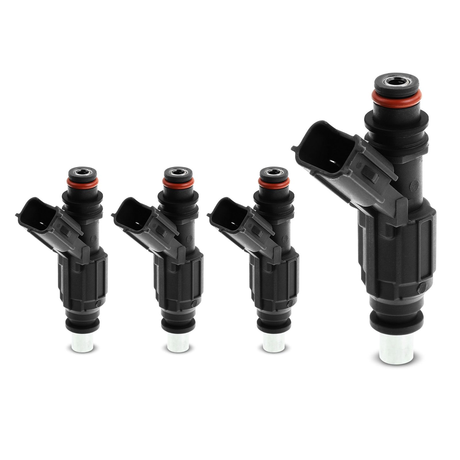 4 Pcs Fuel Injectors for Toyota Corolla ZZE141 ZZE150 ZZT250 Auris ...