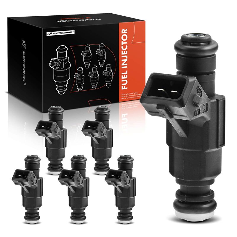 6 Pcs Fuel Injectors for Audi A4 A6 Quattro A4 A6 Volkswagen Passat 2 ...