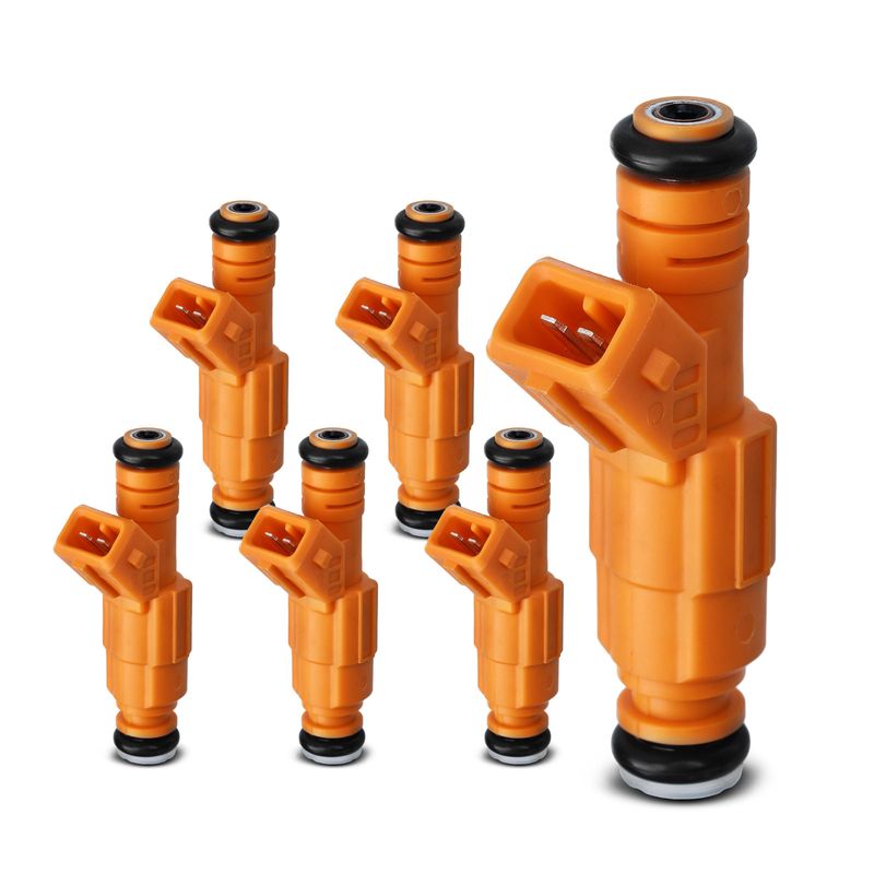 6 Pcs Fuel Injectors for Volvo 960 1995-1997 S90 V90 1997-1998 L6 2.9L ...