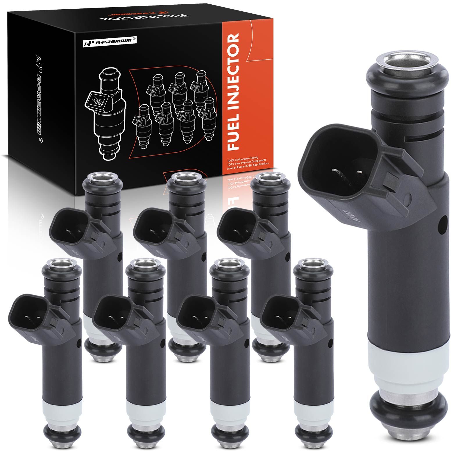 8 Pcs Fuel Injector for Ford F-150 Explorer E-150 E-250 Mercury ...