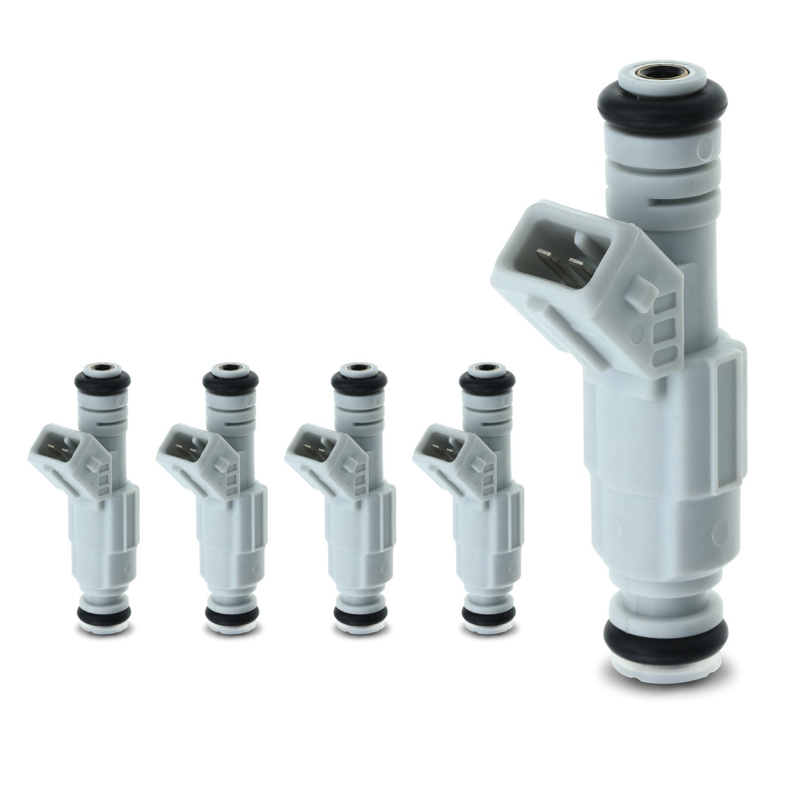 5 Pcs Fuel Injectors for Volvo C70 1998 S70 1998-2000 V70 L5 2.3L DOHC ...