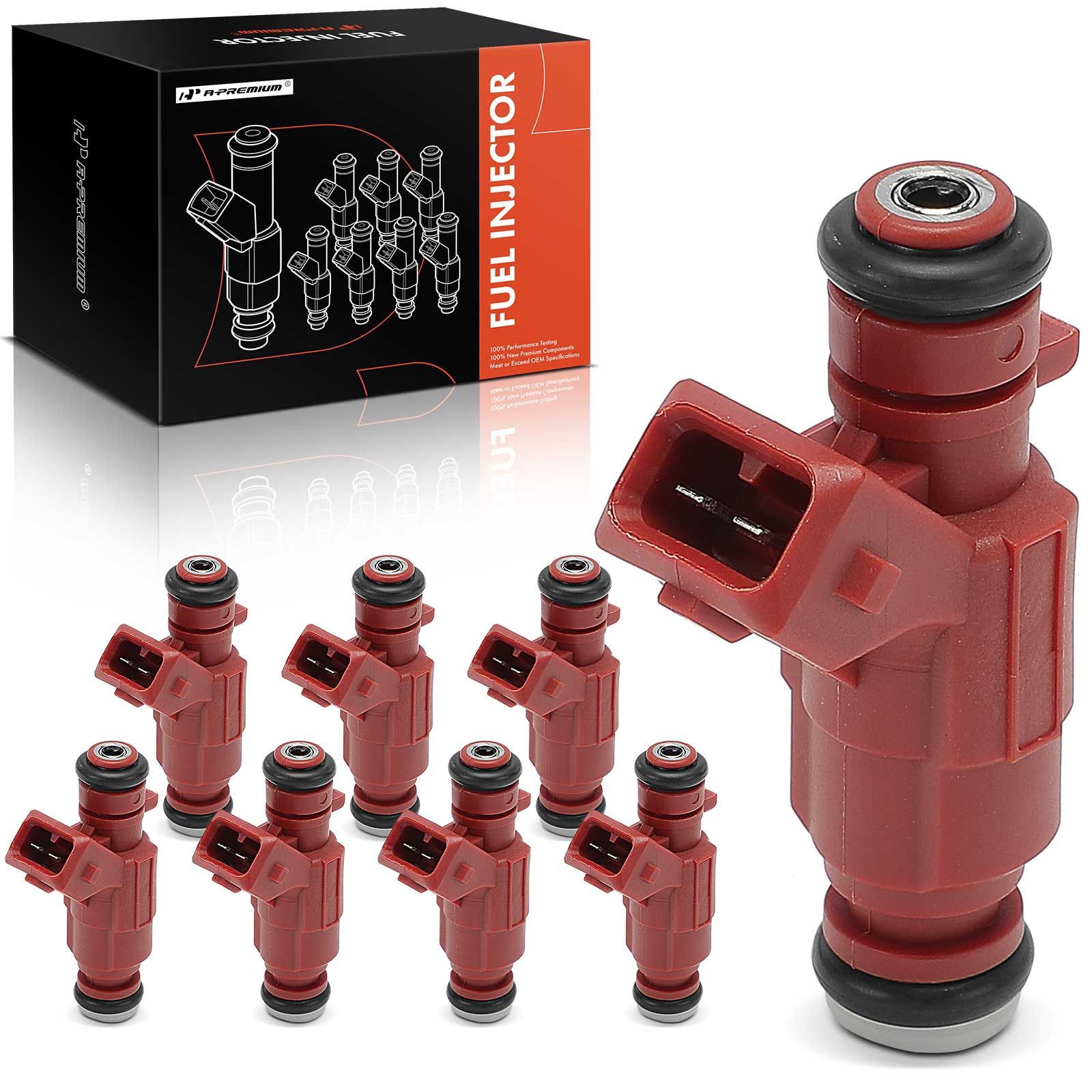 8 Pcs Fuel Injectors for Mercedes-Benz C55 AMG E55 AMG S55 AMG G55 AMG ...