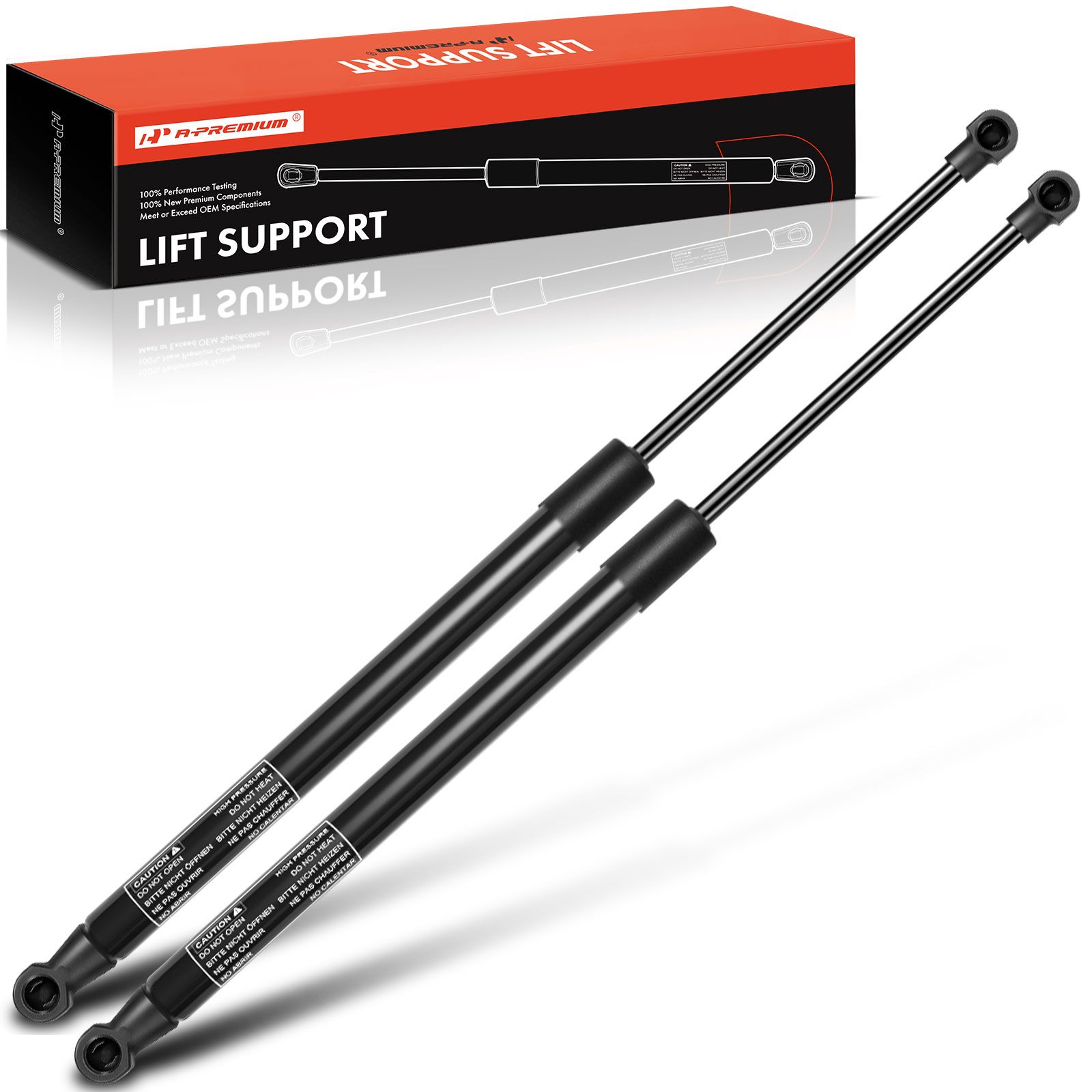 2 Pcs Rear Hatch Lift Supports Shock Struts for Toyota Yaris 2012-2017 ...