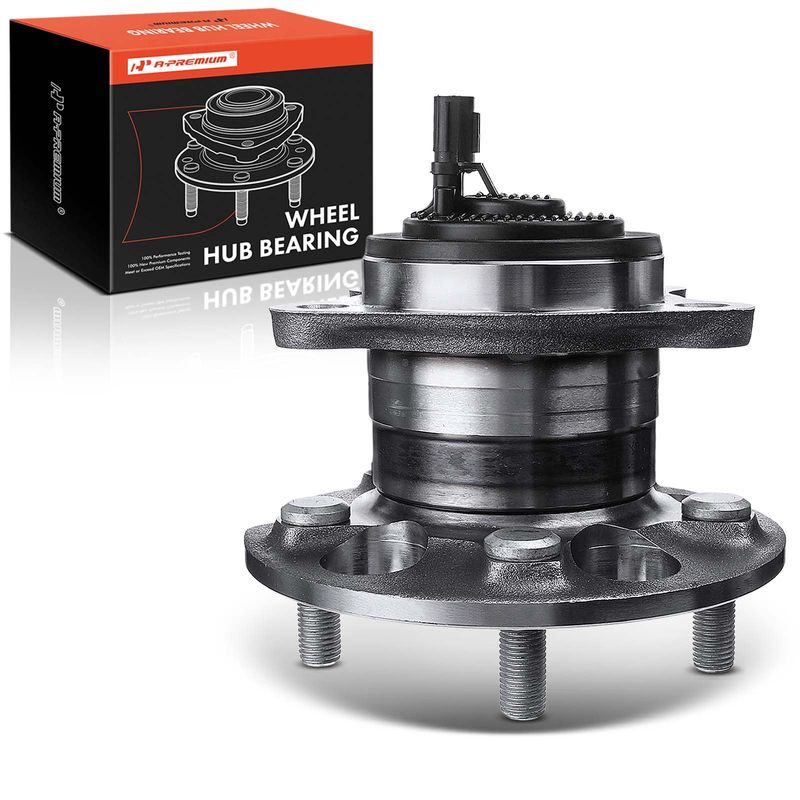 Rear Driver Wheel Bearing & Hub Assembly with ABS Sensor for Toyota ...