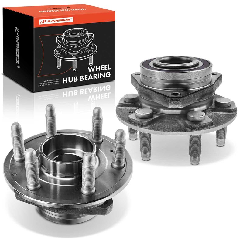 2 Pcs Wheel Bearing & Hub Assembly for 2021 Chevrolet Traverse | A-Premium