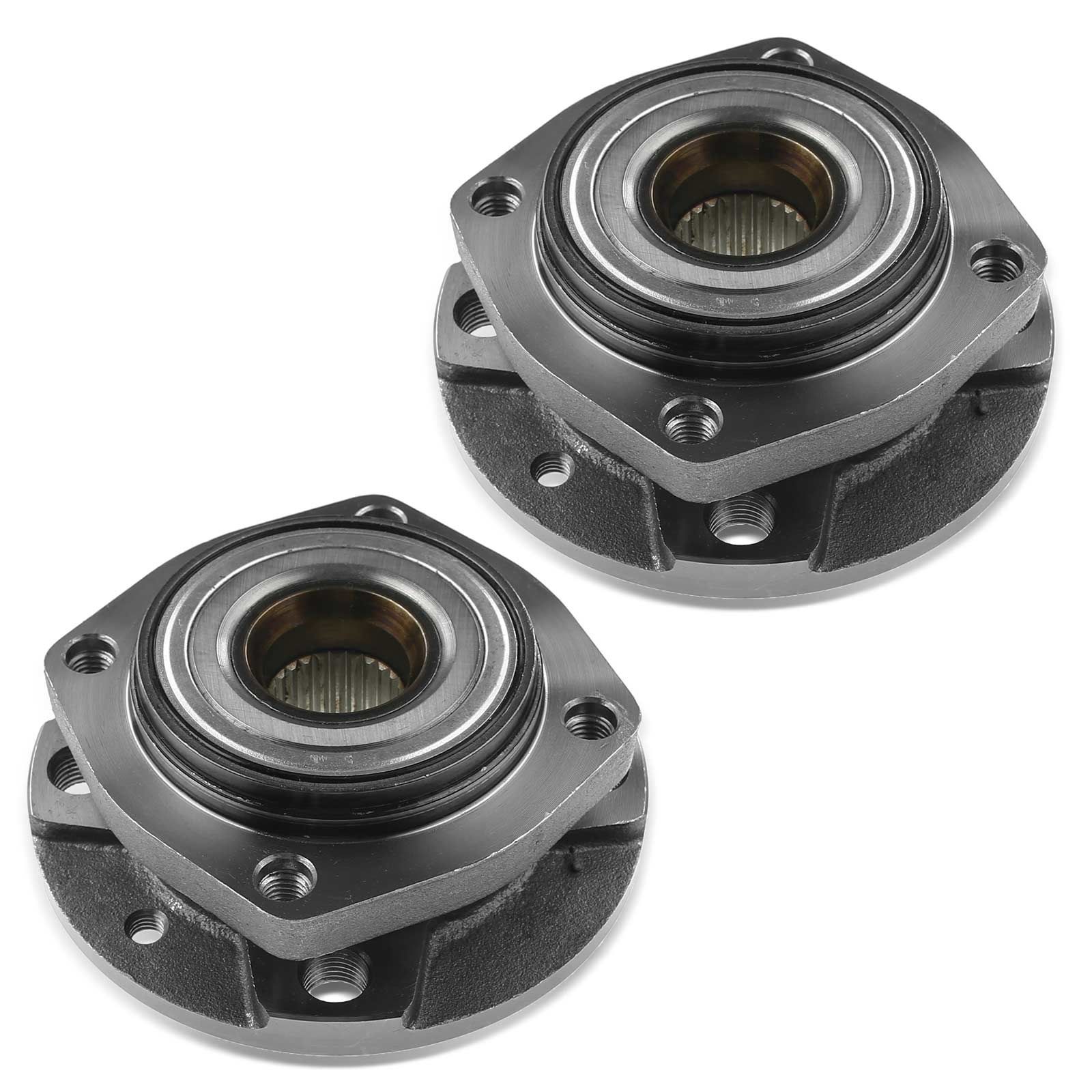 2 Pcs Front Wheel Bearing & Hub Assembly for Mitsubishi Lancer 2003 ...