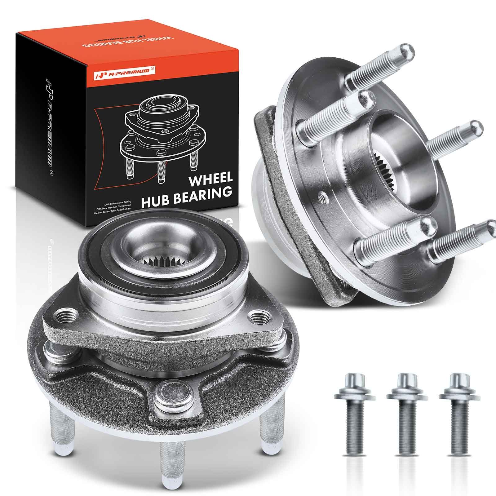 2 Pcs Wheel Bearing & Hub Assembly for Chevrolet Equinox Cadillac GMC