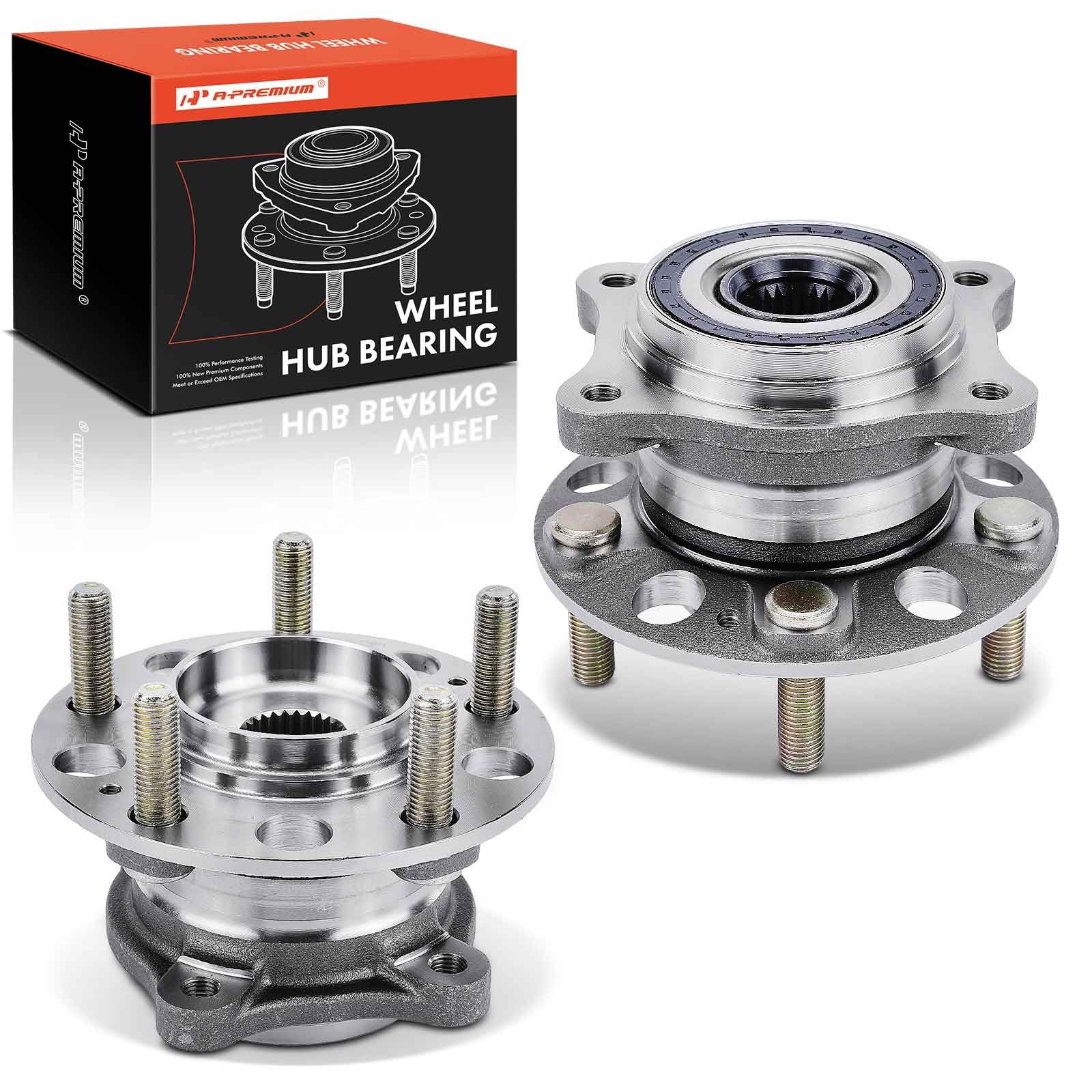 2 Pcs Rear Wheel Bearing & Hub Assembly for 2016 Hyundai Tucson | A-Premium