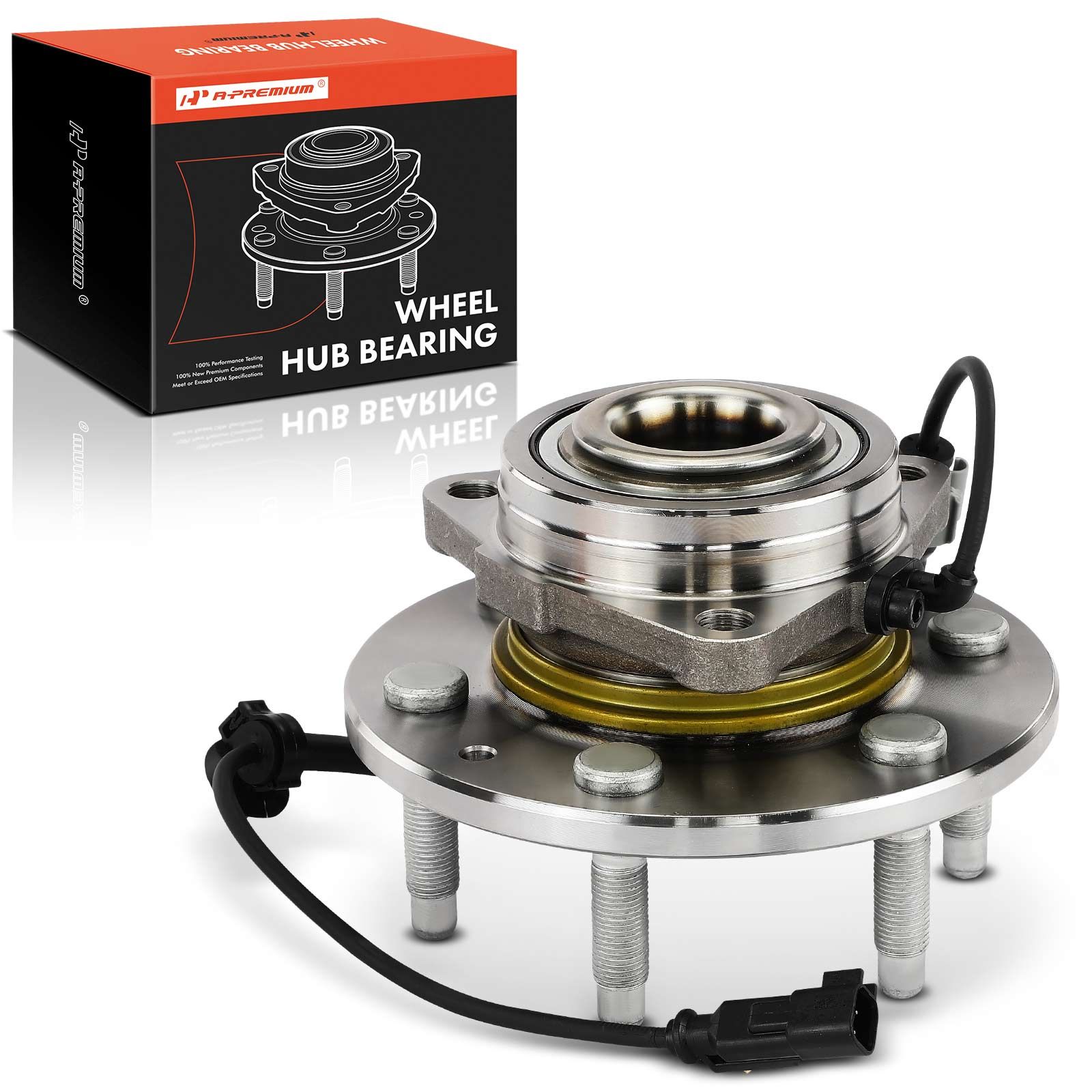 Wheel Bearing & Hub Assembly for Chevy Silverado 1500 GMC Sierra 1500 ...