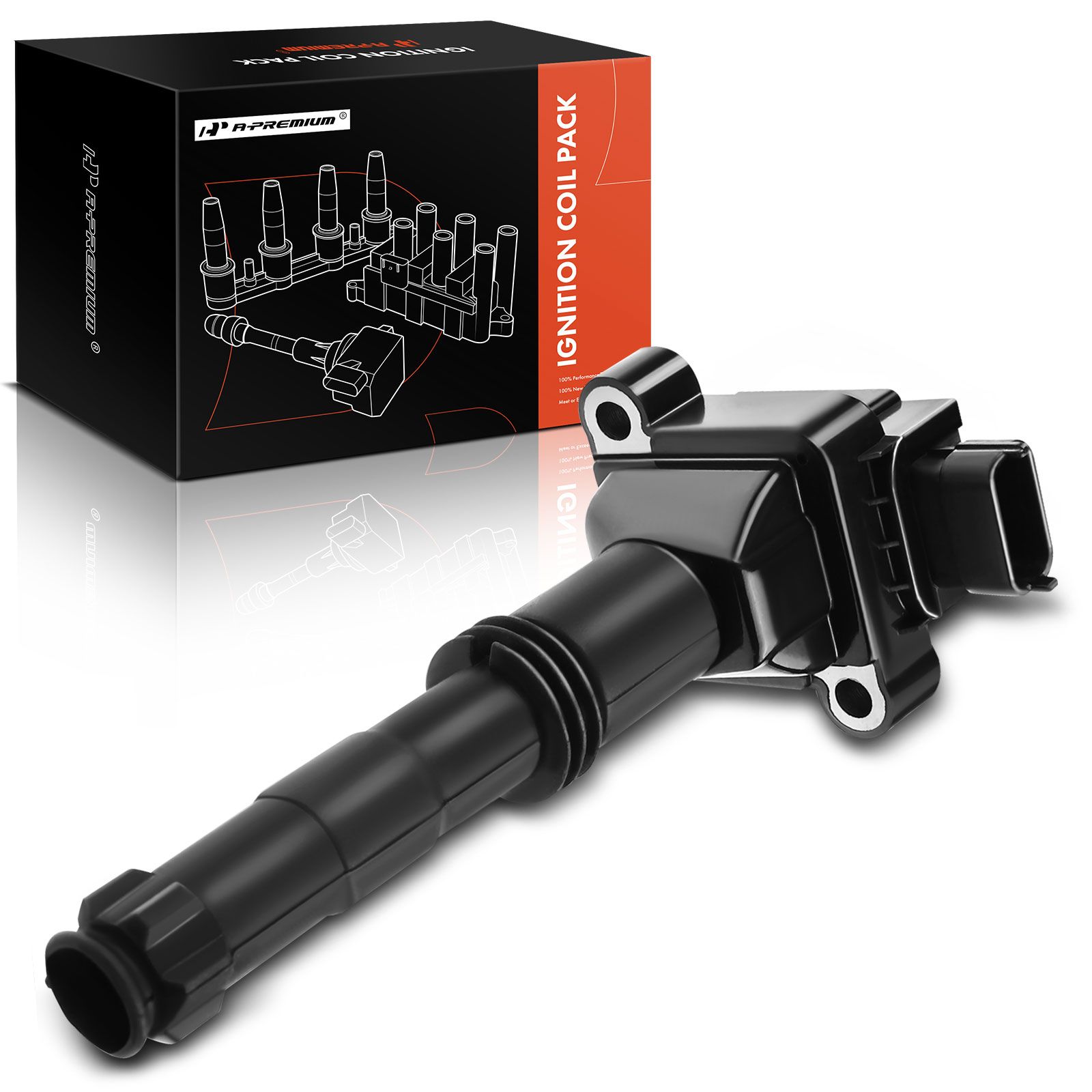 Ignition Coil with 3 Pins for Porsche Boxster 911 1999 2000 2001 3.4L 2 ...