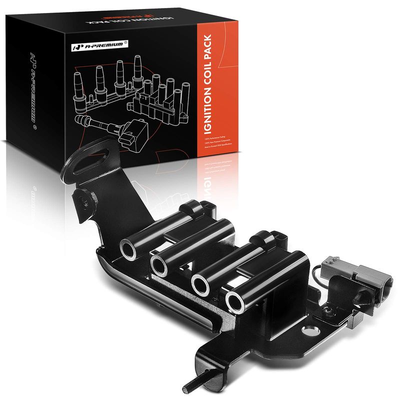 Ignition Coil with 5 Pins for Kia Rio 2001-2005 1.5L 1.6L | A-Premium