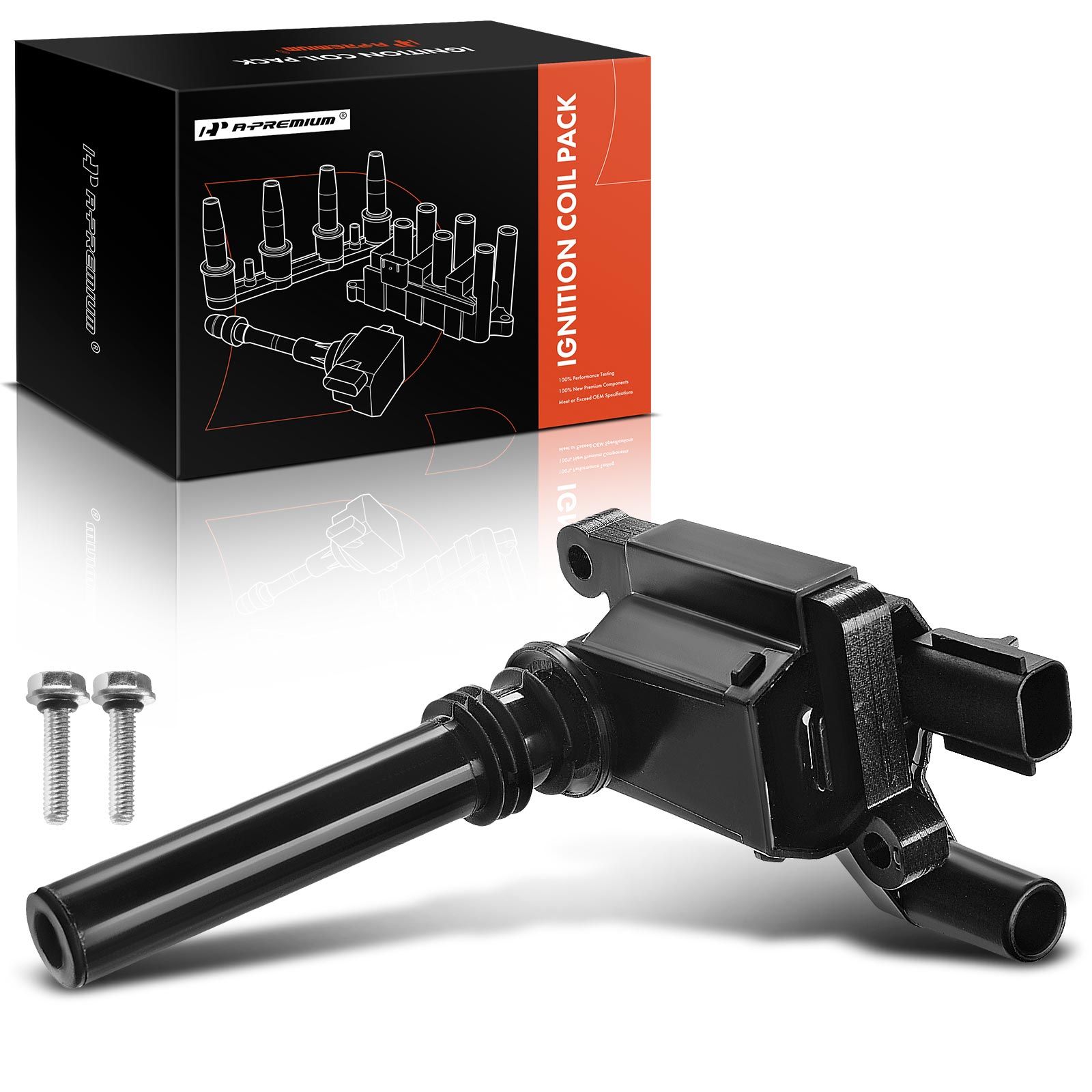 Ignition Coil with 2 Pins for Dodge Ram 1500 Jeep Grand Cherokee 2005 ...