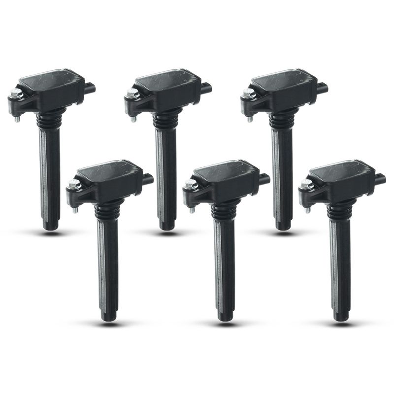 6 Pcs Ignition Coils with 2 Pins for Chrysler Jeep Grand Cherokee ...