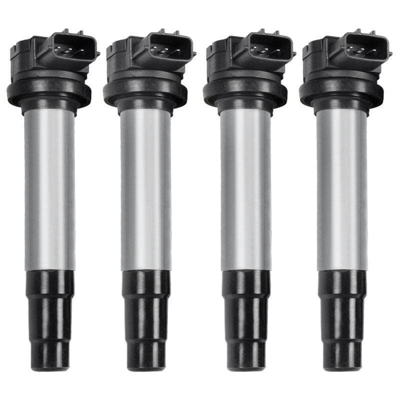 4 Pcs Ignition Coils with 3 Pins for Nissan Sentra 2000-2001 L4 1.8L ...