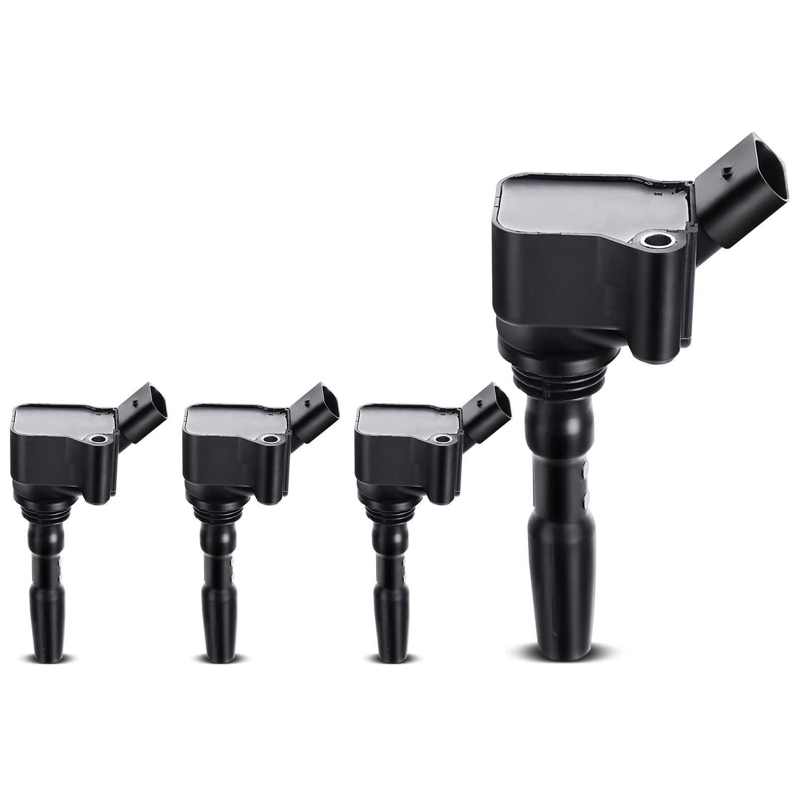 4 Pcs Ignition Coils for VW Jetta 2013 2016-2019 Golf 2019 Audi Q2 L4 1 ...