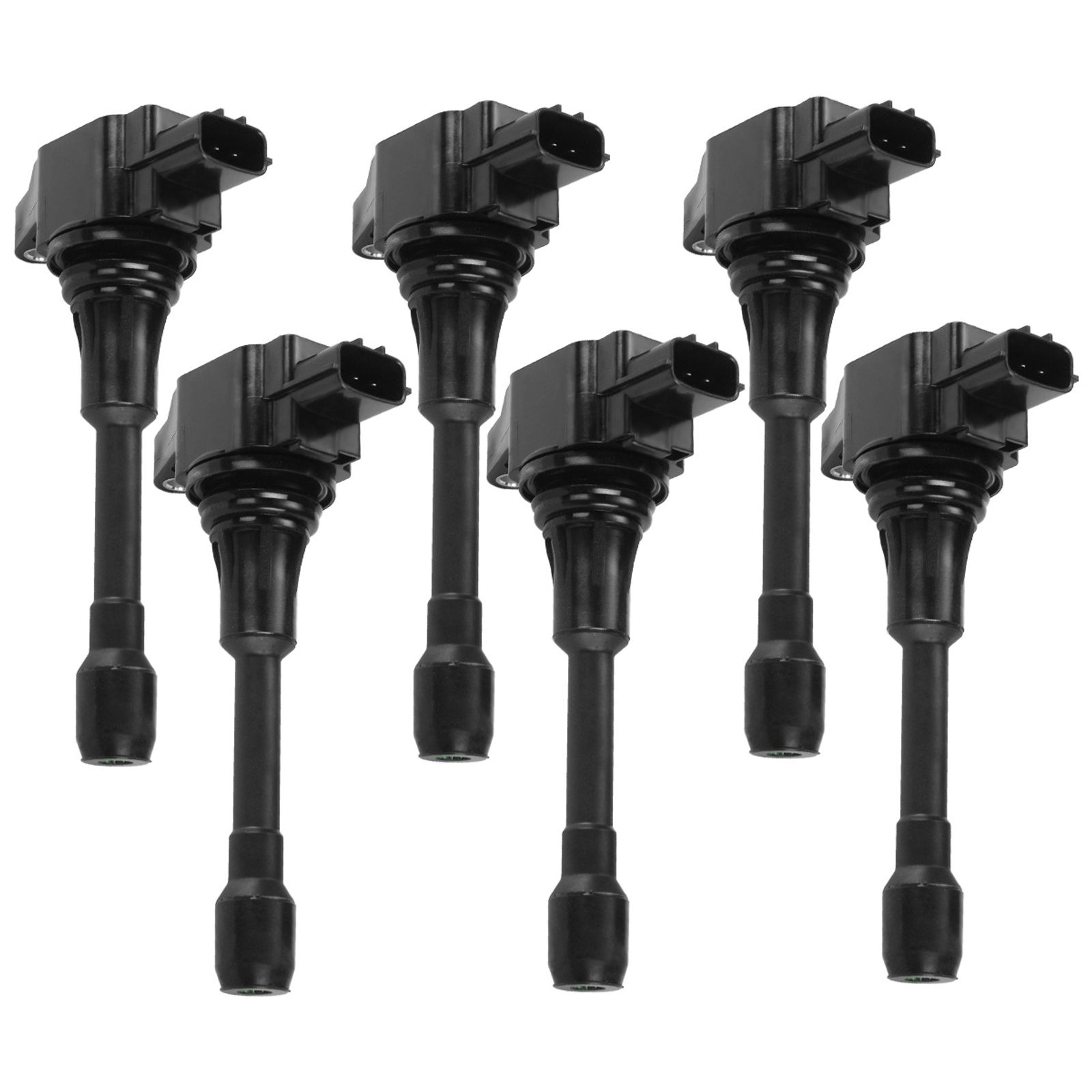 6 Pcs Ignition Coils with 3 Pins for Nissan Maxima Altima Pathfinder ...