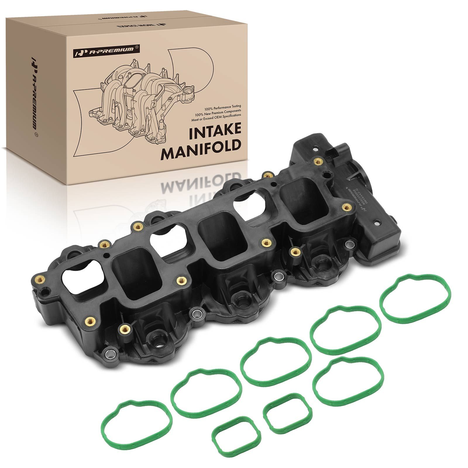 Lower Intake Manifold for Ford Taurus 13-18 Edge Flex Lincoln MKS MKT 3 ...