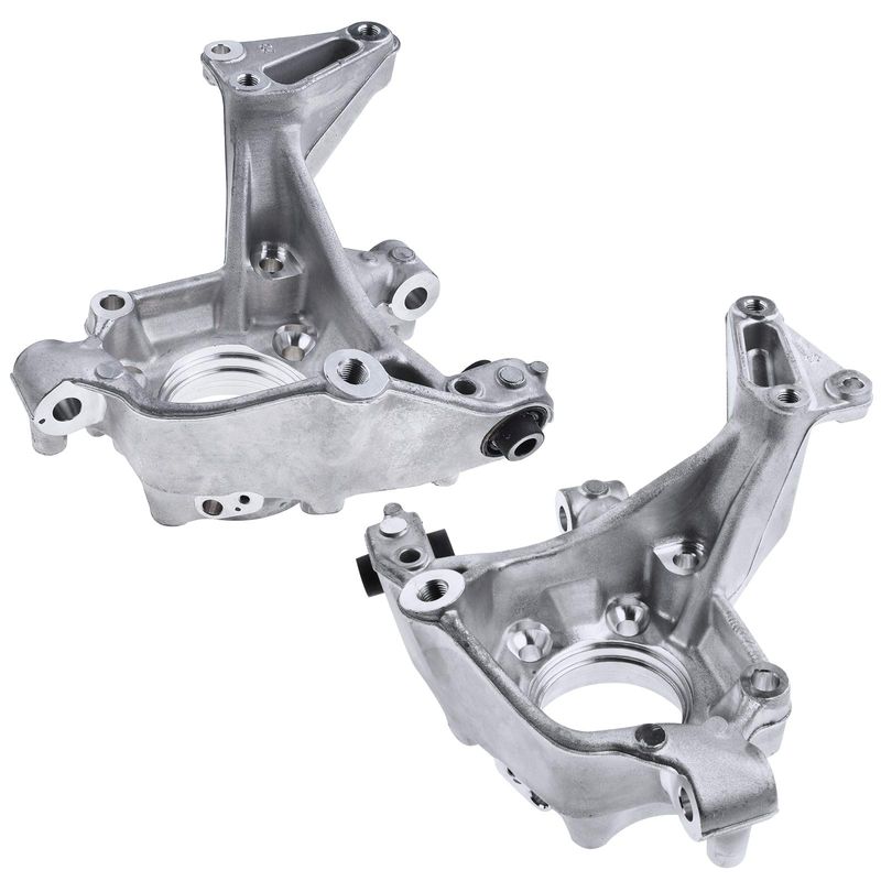 2 Pcs Rear Steering Knuckle for Audi Q3 TT Quattro VW Passat CC Tiguan ...