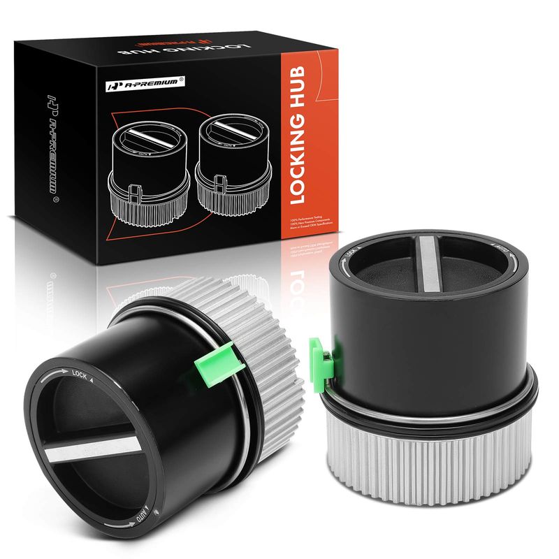 2 Pcs Front 4WD Auto Locking Hub for Ford F-250 F350 F450 F550 Super ...