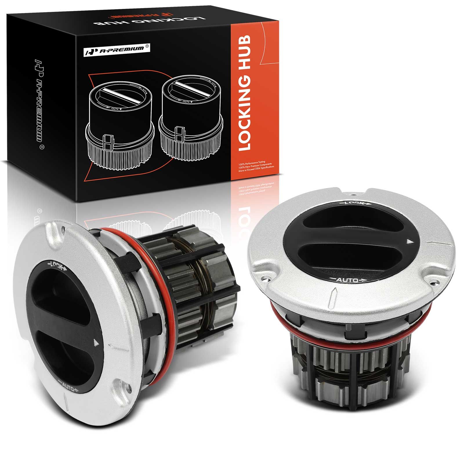 2 Pcs Front 4WD Auto Locking Hub for Ford F-250 F350 F450 F550 Super ...