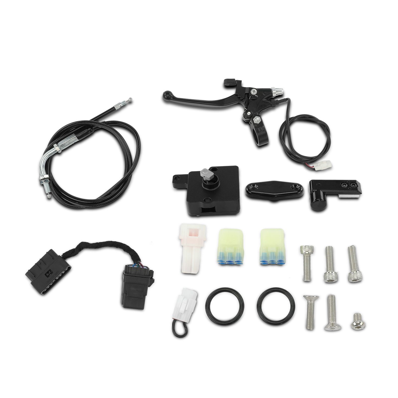Manual 4WD Actuator Kit for Kawasaki Brute Force 650 750 Prairie 360 ...