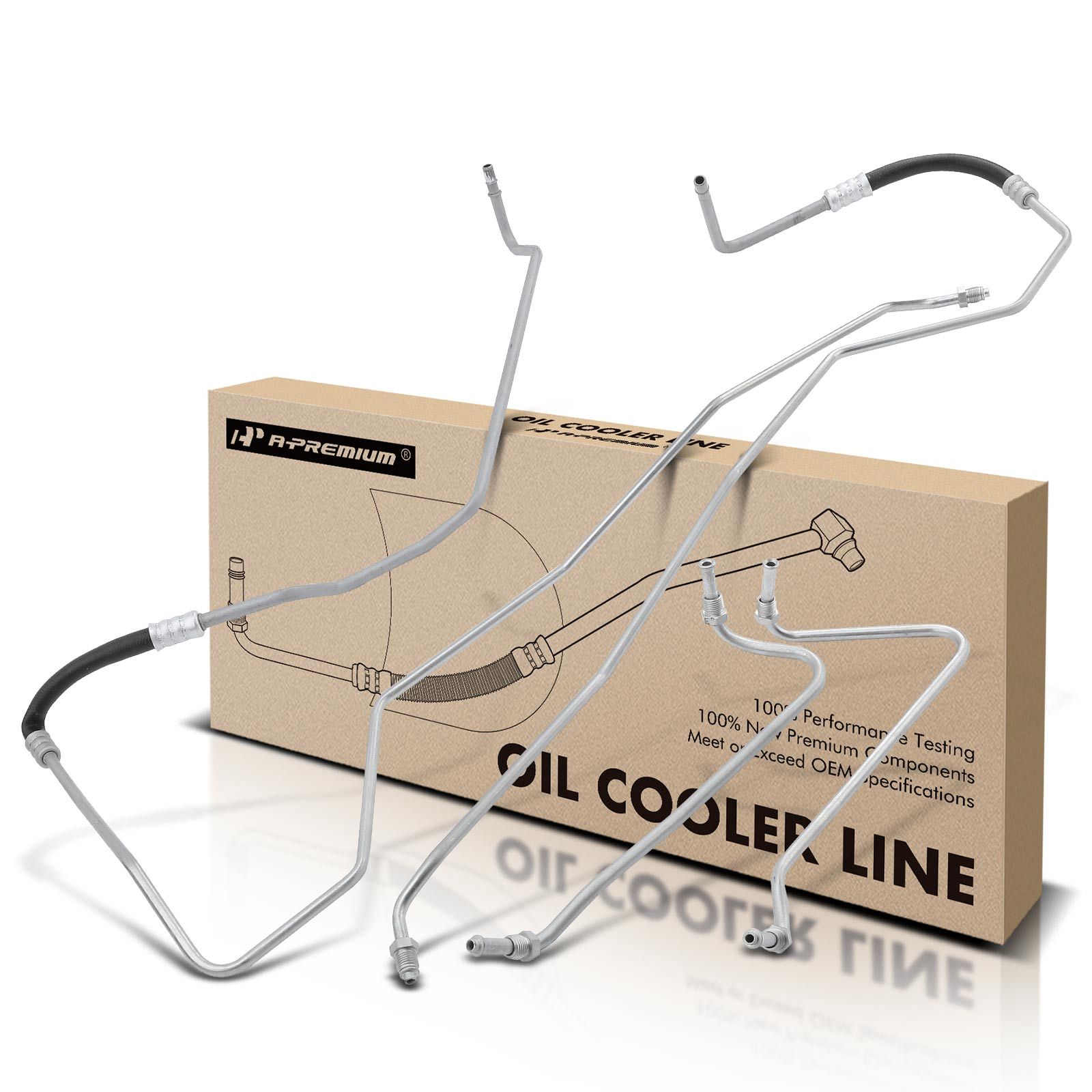 Transmission Oil Cooler Line Assembly for Ford F-150 05-06 Lincoln Mark ...