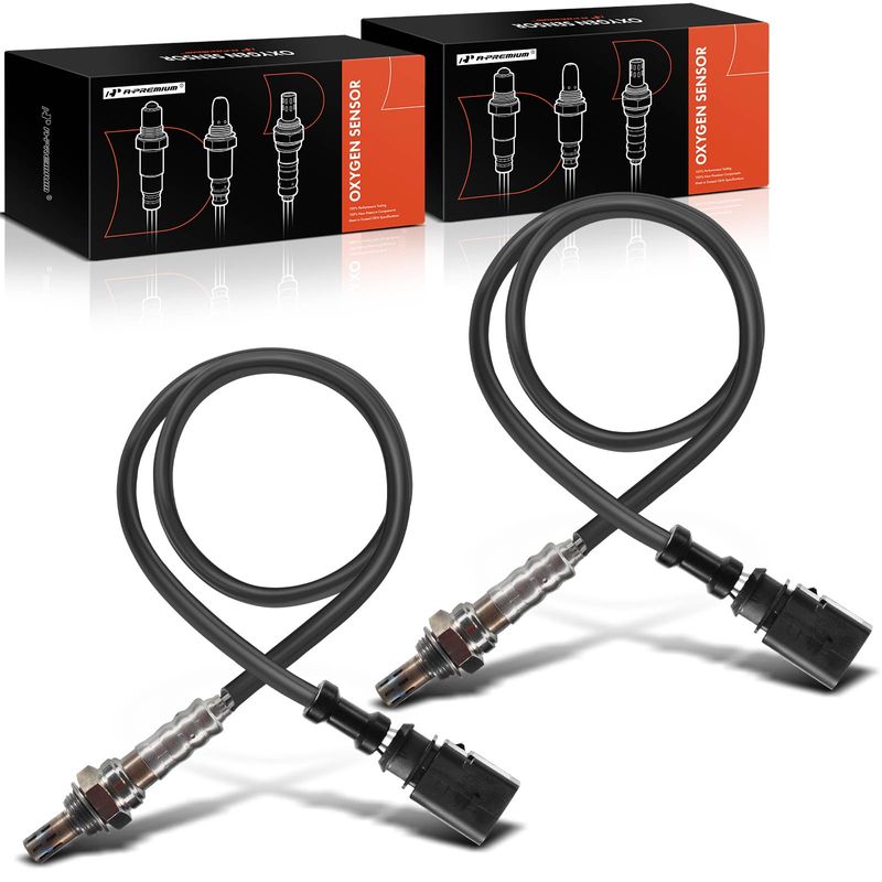 2 Pcs Downstream O2 Oxygen Sensor for Audi A4 A6 Quattro A7 A8 Quattro ...