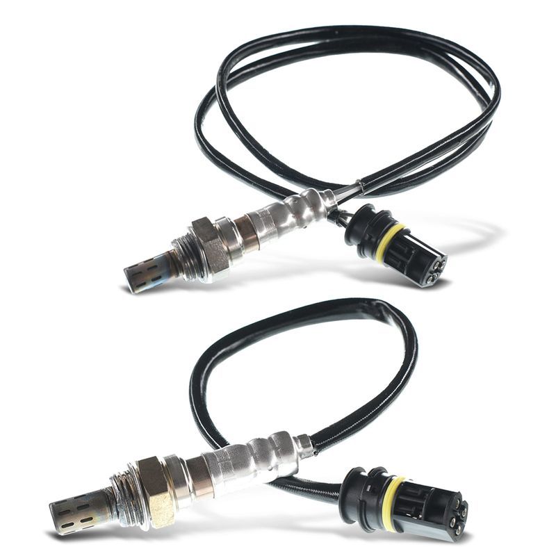 2 Pcs Upstream Left & Right O2 Oxygen Sensor for Mercedes-Benz SL500 96 ...