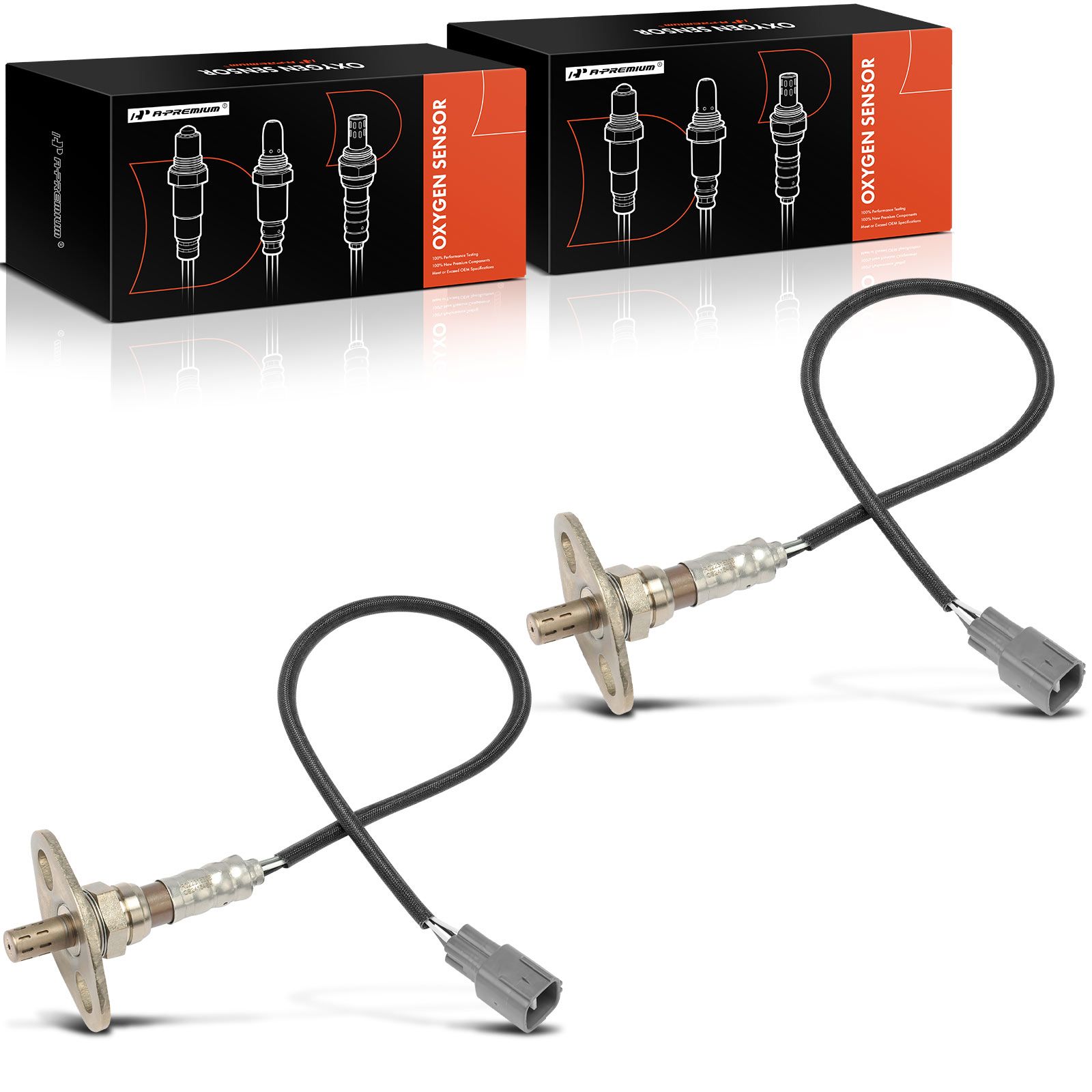 2 Pcs O2 Oxygen Sensor for Lexus LX470 Toyota 4Runner Sequoia T100 ...